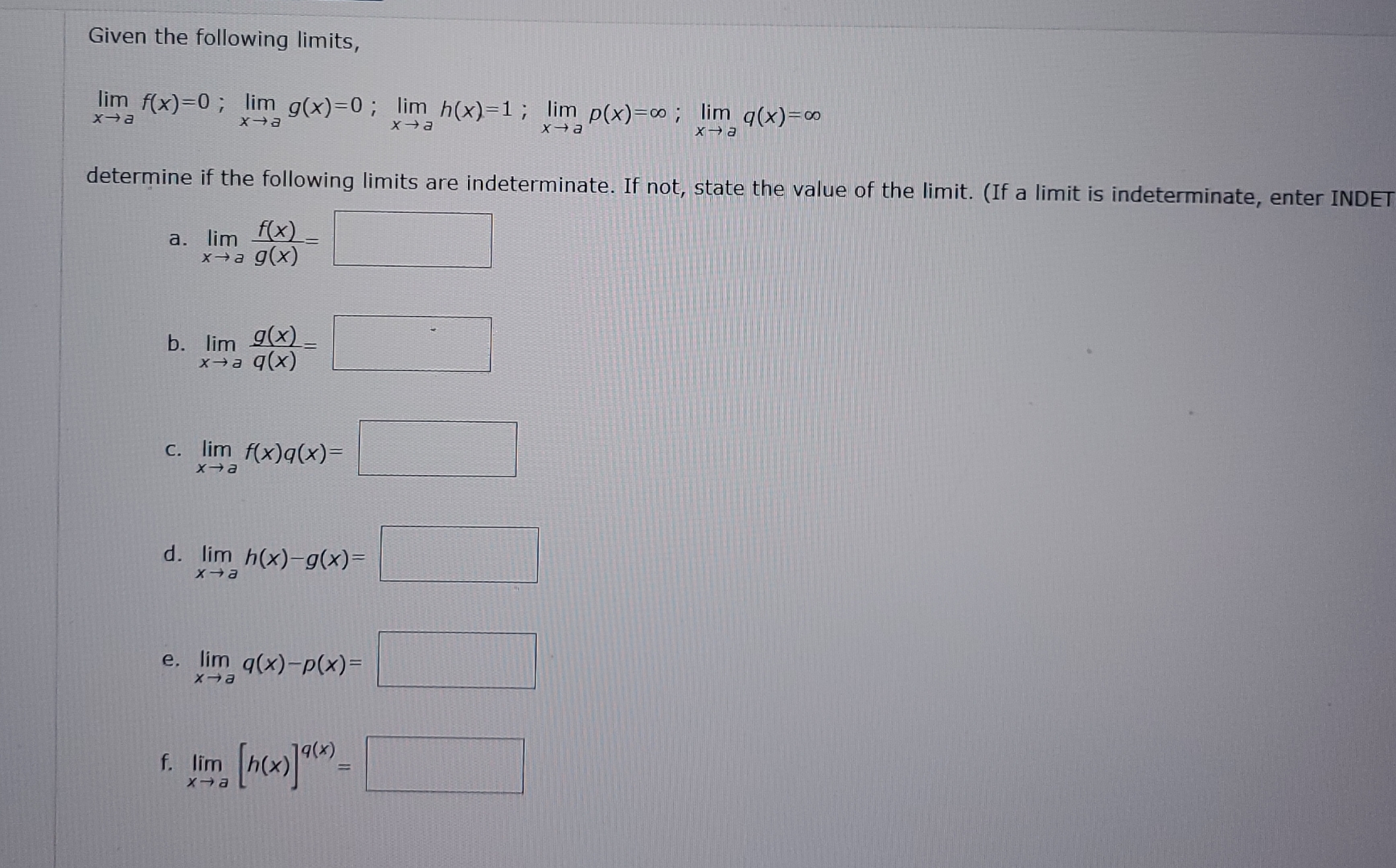 Given the following | Chegg.com