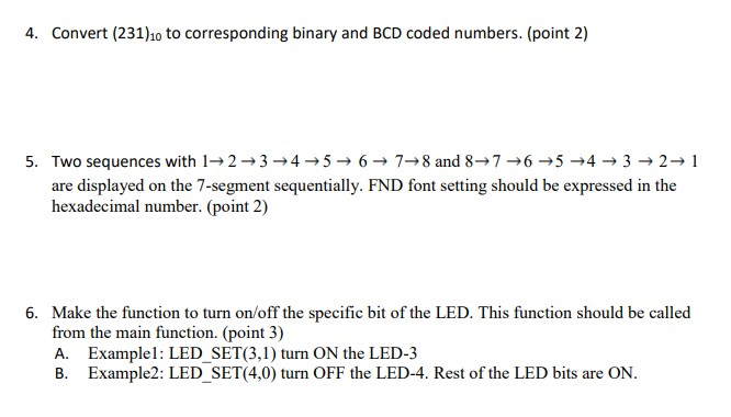 Solved Microprocessor Homework on 7-segment 1. Arithmetic | Chegg.com