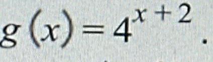 Solved g(x)=4x+2 | Chegg.com