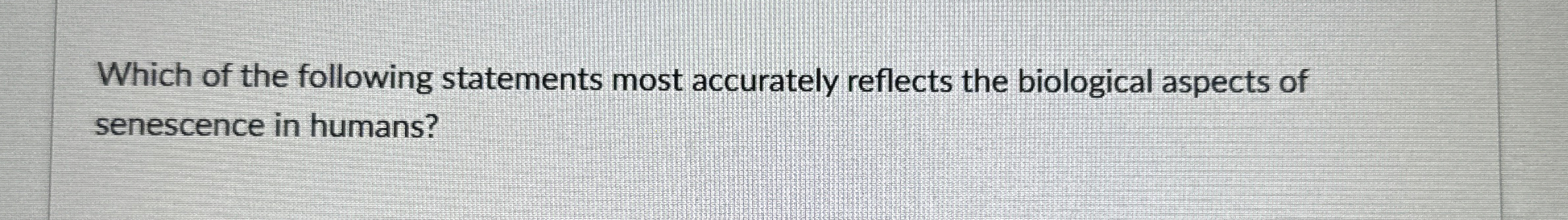 Solved Which of the following statements most accurately | Chegg.com