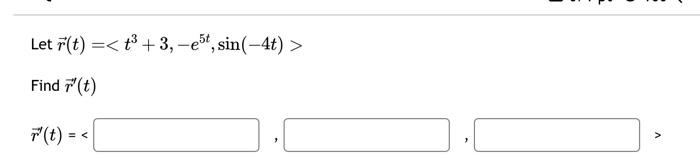 Solved Let r(t)= | Chegg.com