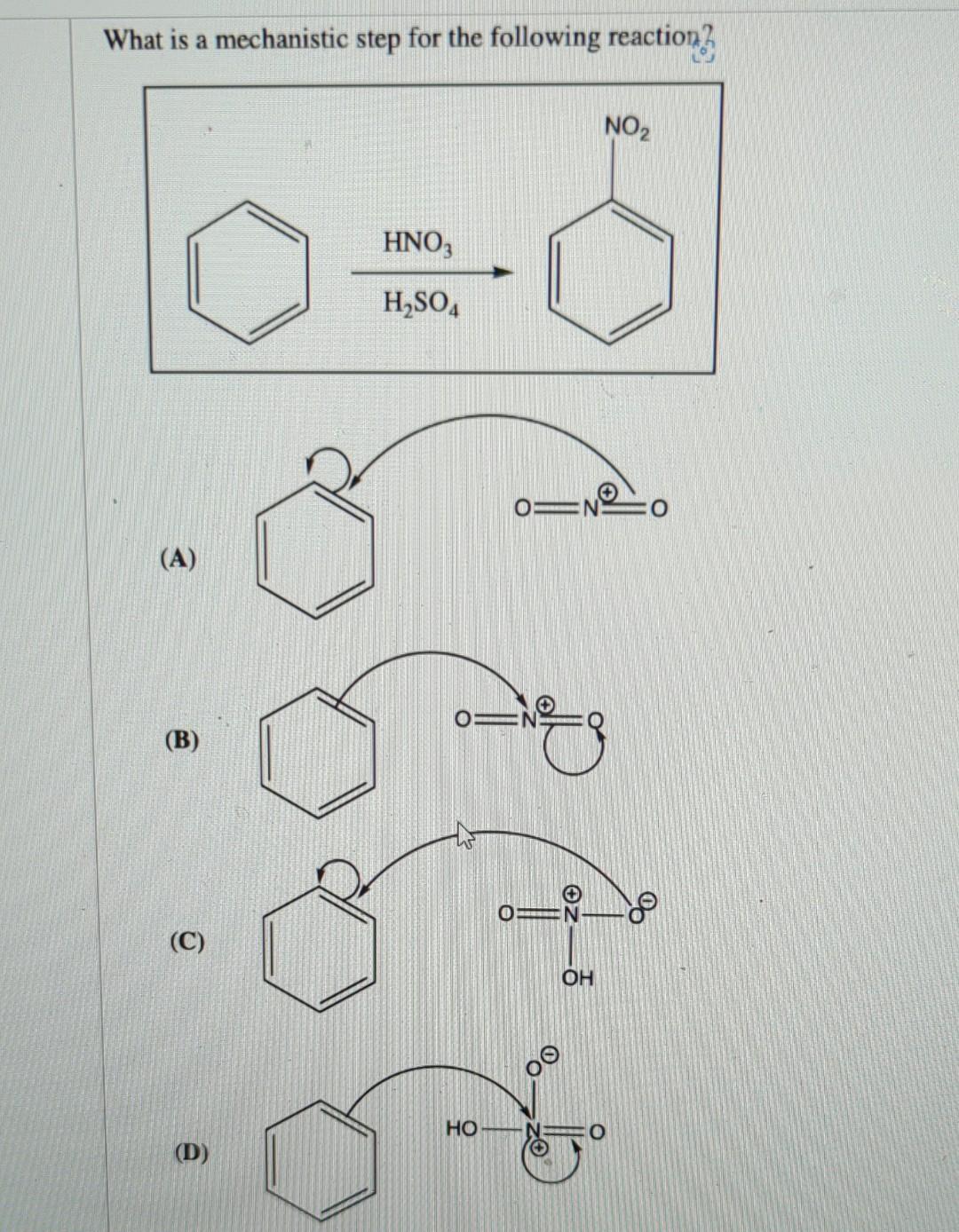 Solved What is a mechanistic step for the following | Chegg.com