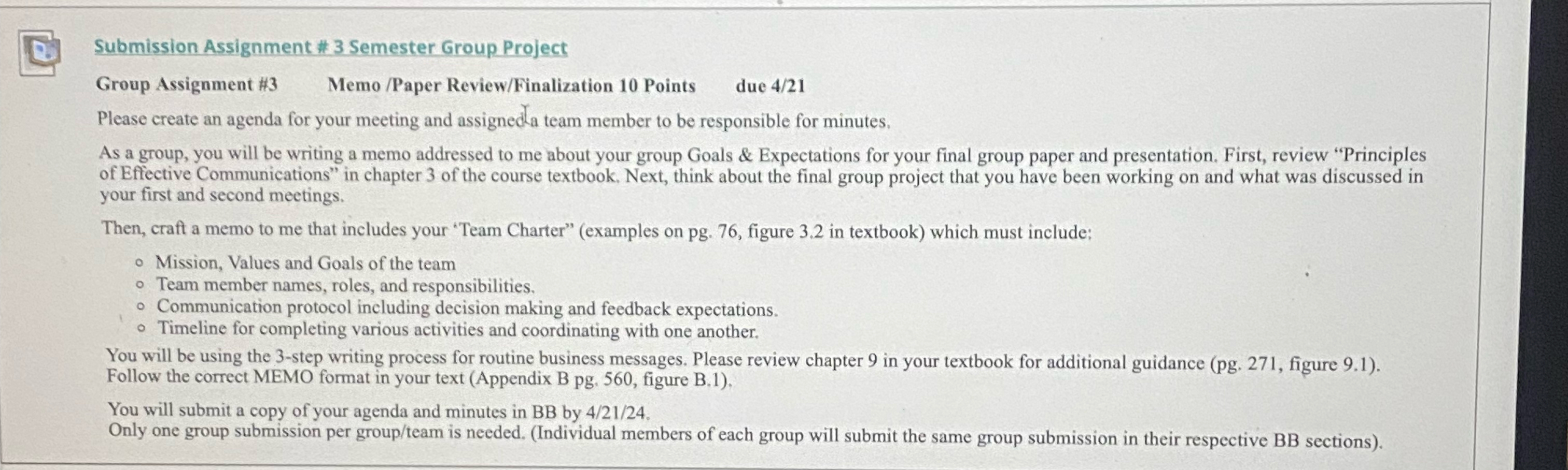 Solved Submission Assignment # 3 ﻿Semester Group | Chegg.com