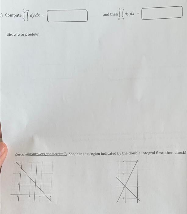 Solved 35-x ) Computedy dx =]] dy dx and then dy dx - 00 -E | Chegg.com
