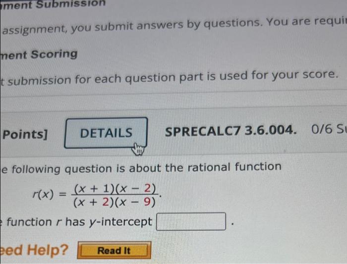 Solved ment Submission assignment, you submit answers by | Chegg.com