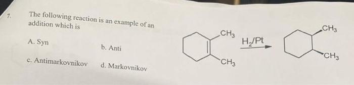 Solved H2/Pt | Chegg.com
