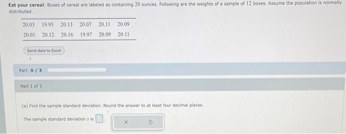 Solved Construct an 80% confidence interval for the | Chegg.com