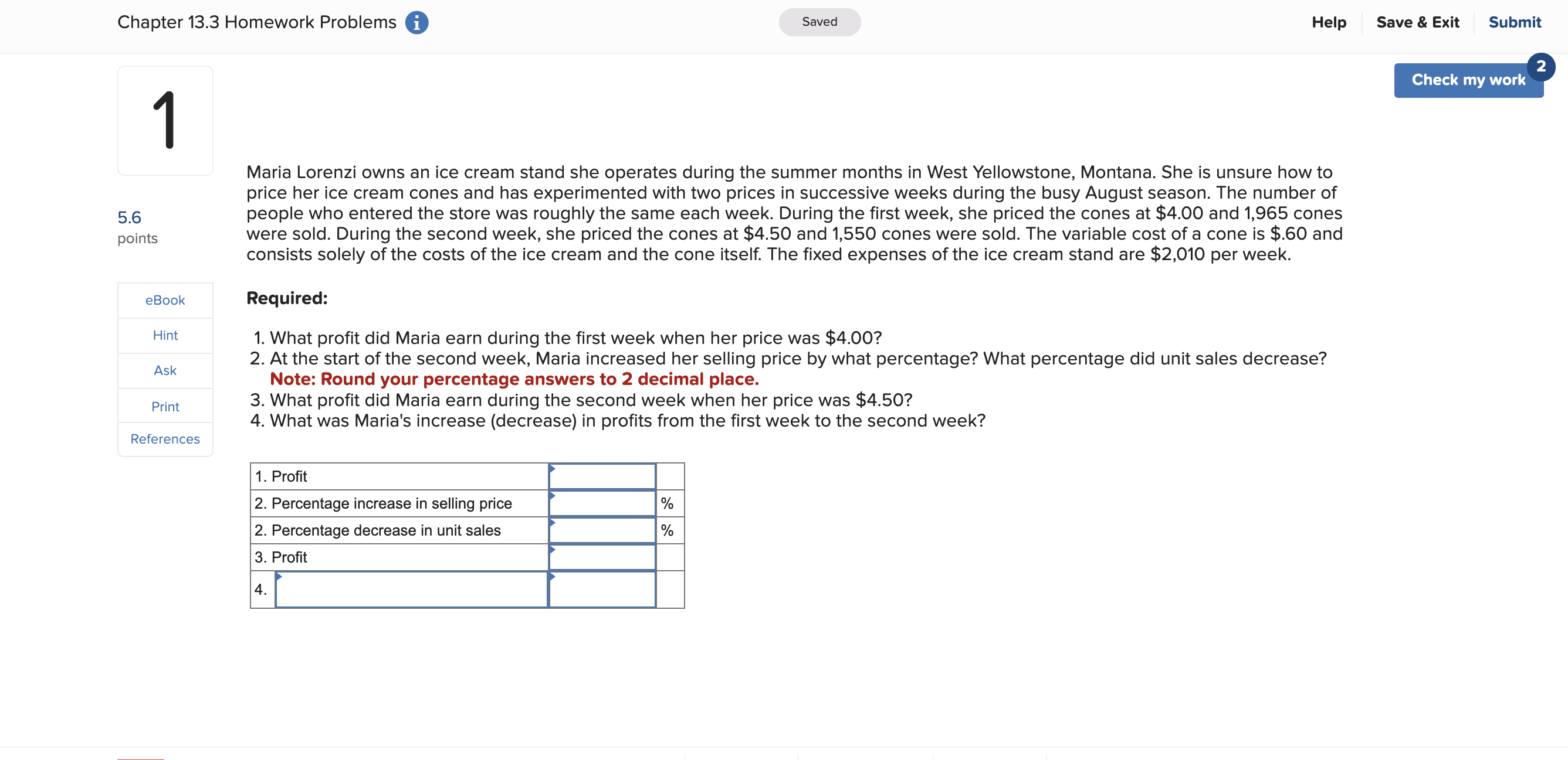 Solved Required:1. ﻿Compute the markup percentage on | Chegg.com