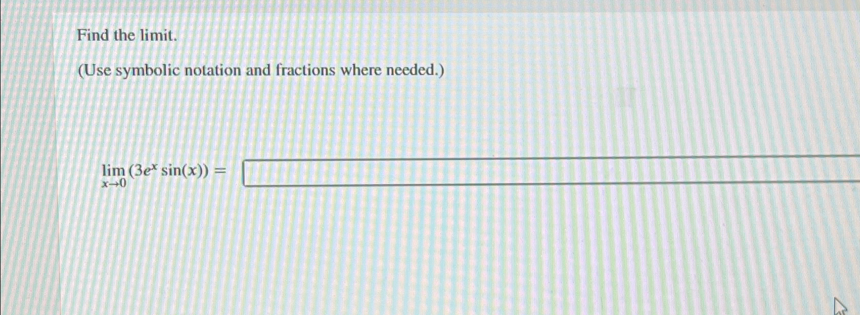 Solved Find the limit.(Use symbolic notation and fractions | Chegg.com