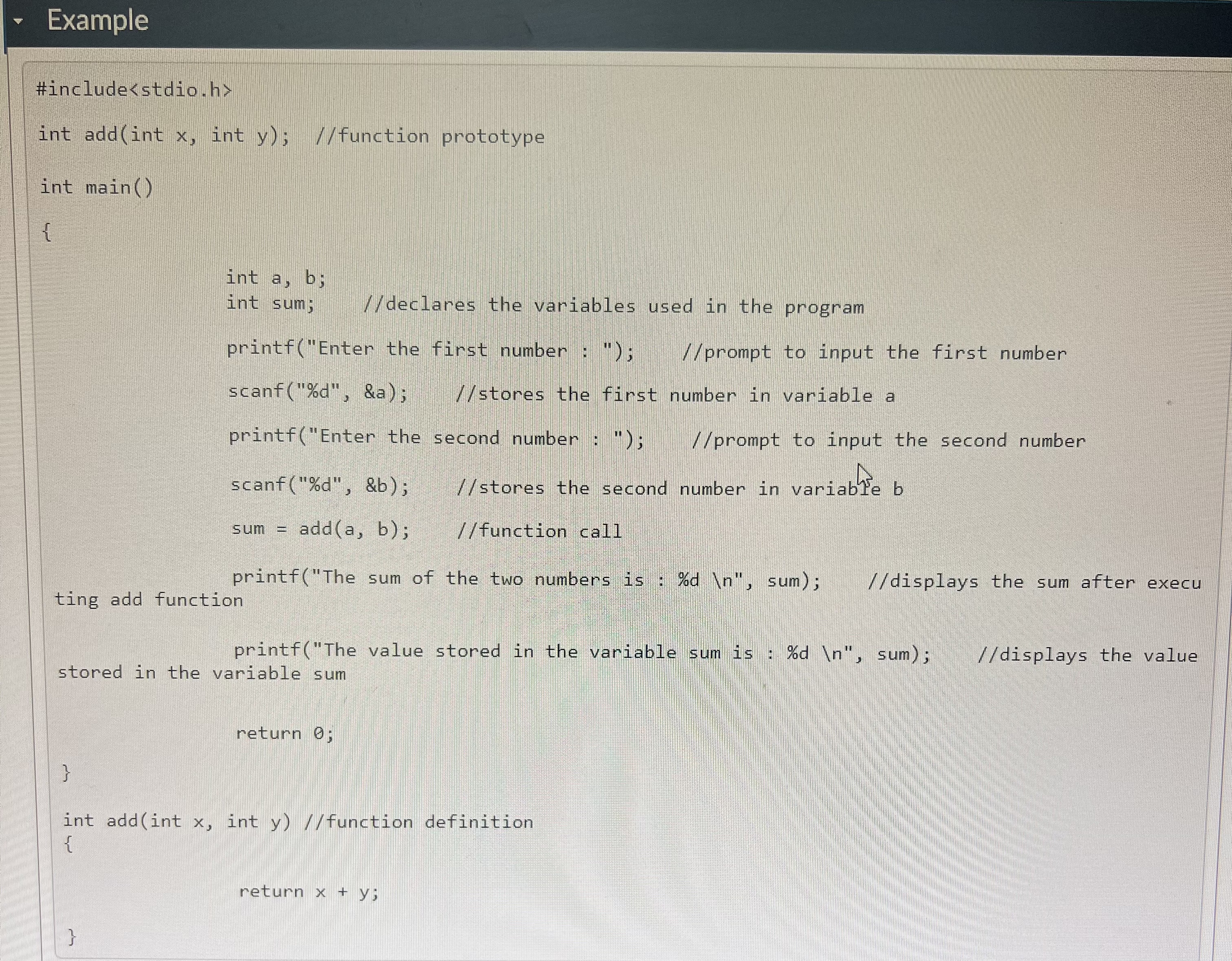 Solved Modules in C are called functions. C programs are | Chegg.com