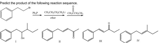Solved Predict the product of the following reaction | Chegg.com