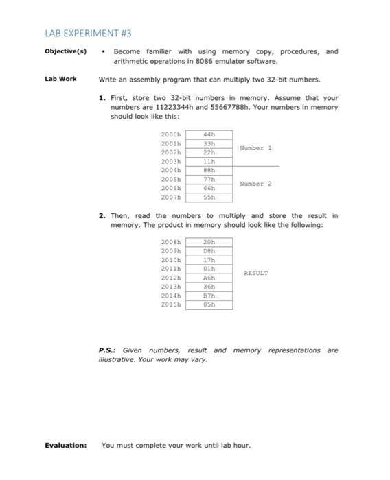 Solved LAB EXPERIMENT \#3 Objective(s) - Become familiar | Chegg.com