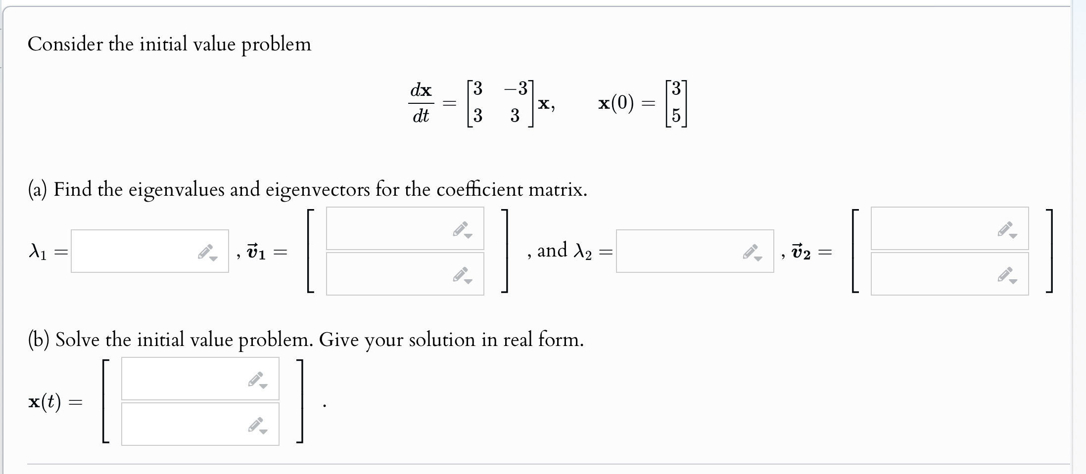Solved Consider the initial value | Chegg.com
