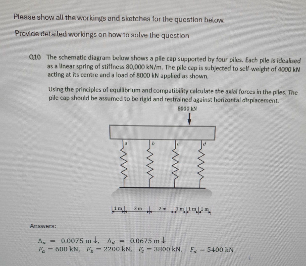 Please show all the workings and sketches for the | Chegg.com