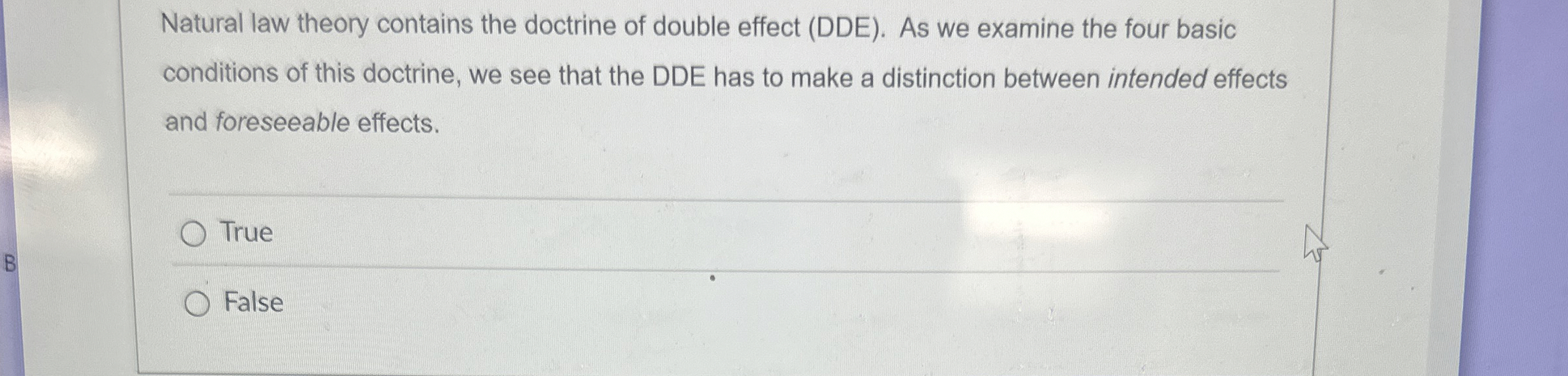 High Quality SOLUTION Natural law theory contains the doctrine of double | Chegg.com