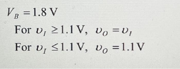 Solved Plot transfer characteristics vO versus vI(−5 V≤vI≤5 | Chegg.com