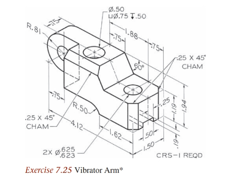 Solved Draw the isometric view.No dimensions needed. | Chegg.com
