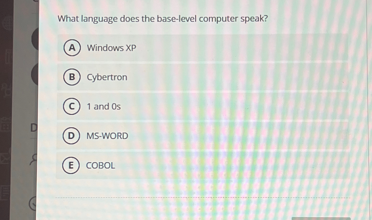 Solved What language does the base-level computer | Chegg.com