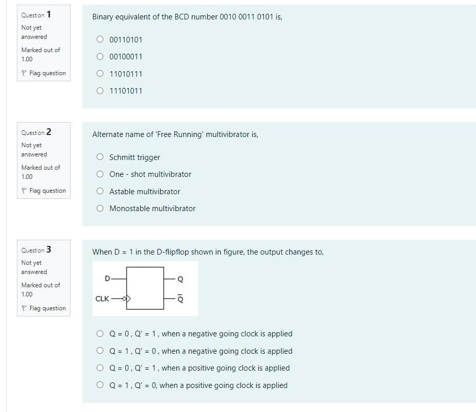 Solved Binary equivalent of the BCD number 0010 0011 0101 | Chegg.com