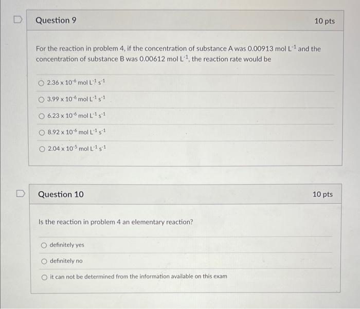 Solved Hydrogen peroxide, H2O2, decomposes rapidly in the | Chegg.com
