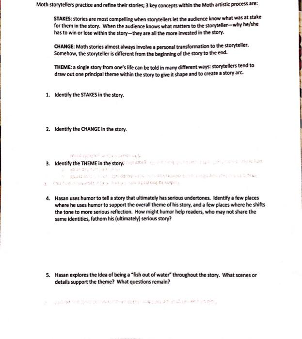 Please read or listen to the story "Prom by Hasan | Chegg.com