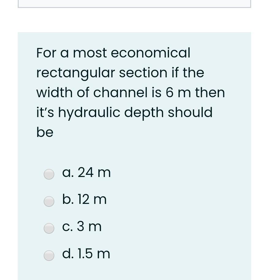 Solved For a most economical rectangular section if the | Chegg.com