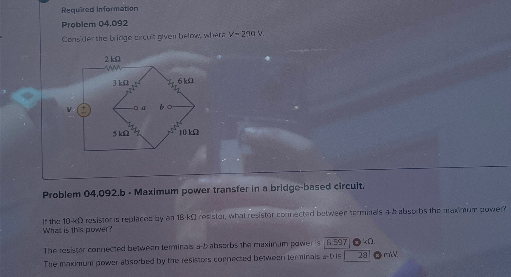 Solved Required informationProblem 04.092Consider the bridge | Chegg.com