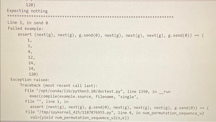 Solved Extend the function num_permutation_sequence_v1 (n) | Chegg.com