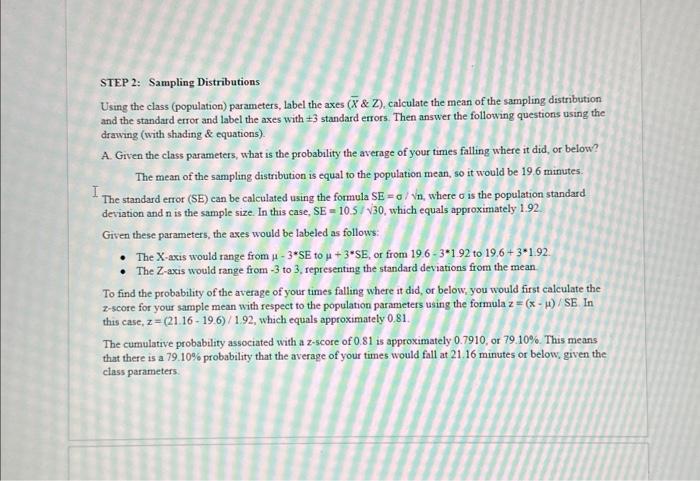 Solved Step 1 Exploring Your Statistics Label a normal curve | Chegg.com