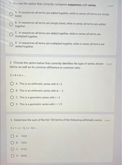 Solved can you please help me in these questions; | Chegg.com