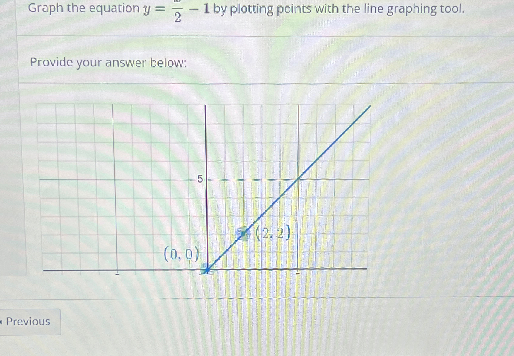 Solved Graph the equation y=w2-1 ﻿by plotting points with | Chegg.com