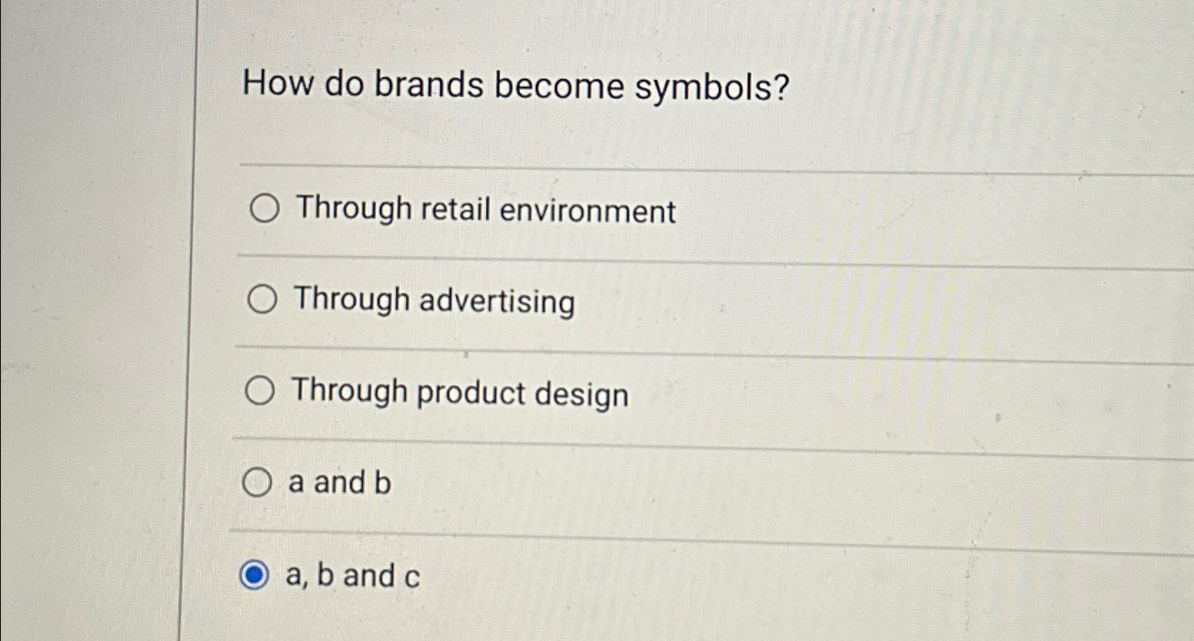 Solved How do brands become symbols?Through retail | Chegg.com
