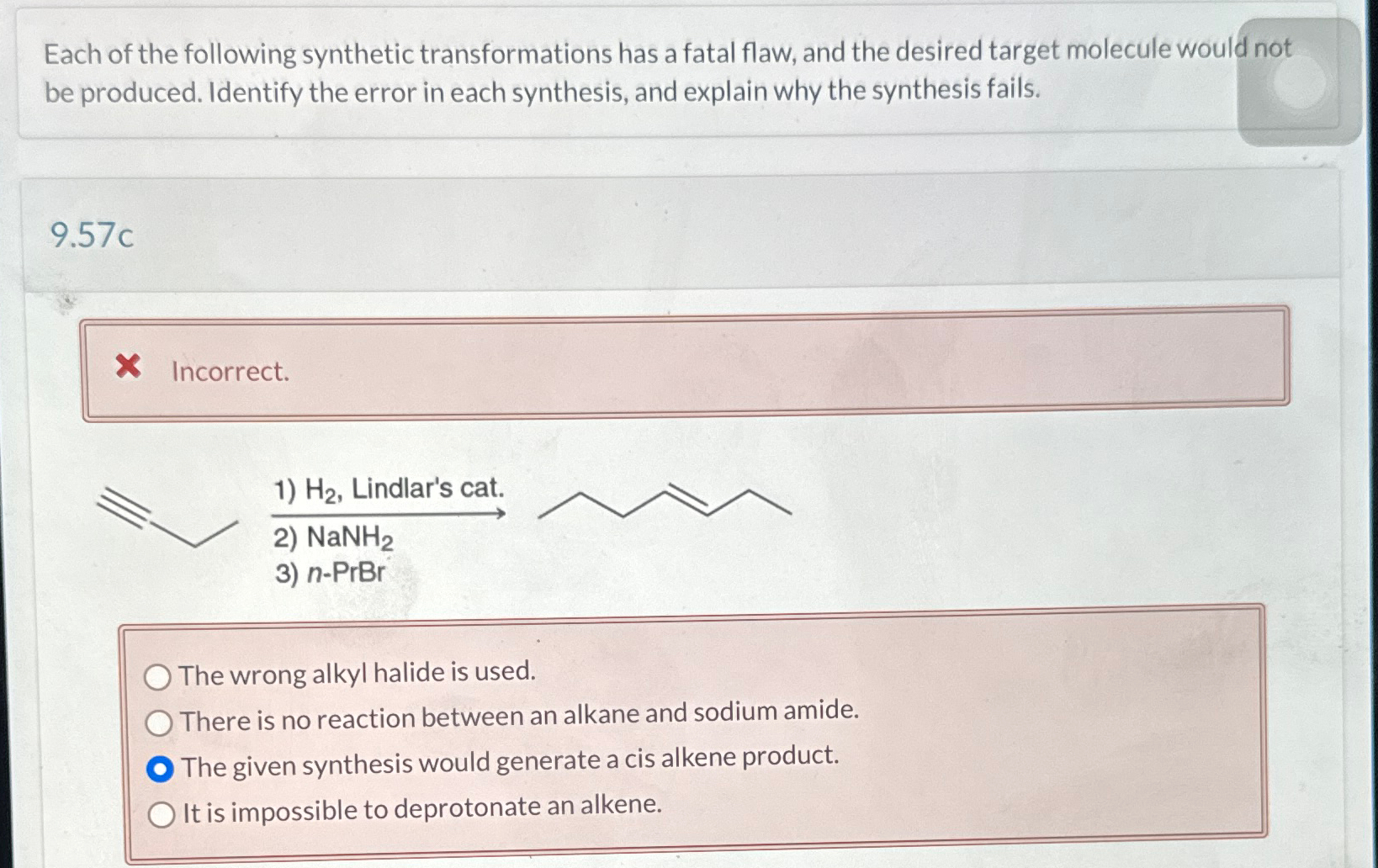 Solved Each of the following synthetic transformations has a | Chegg.com