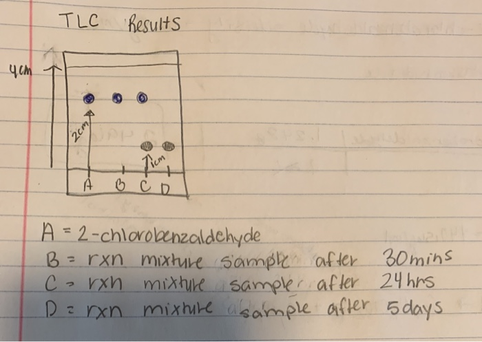 Solved why did the TLC analysis after 5 days show one spot | Chegg.com