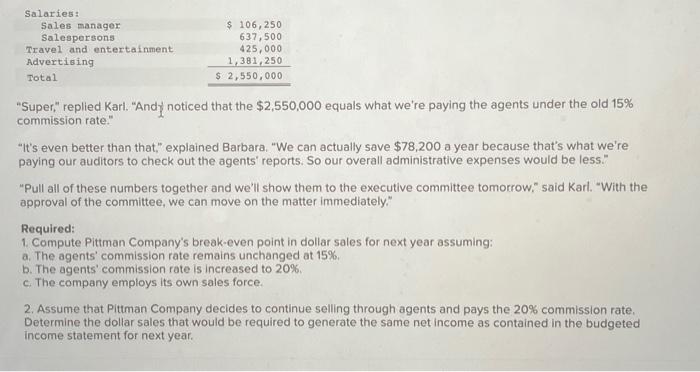 Solved Case 5-32 (Algo) Cost Structure; Break-Even and | Chegg.com