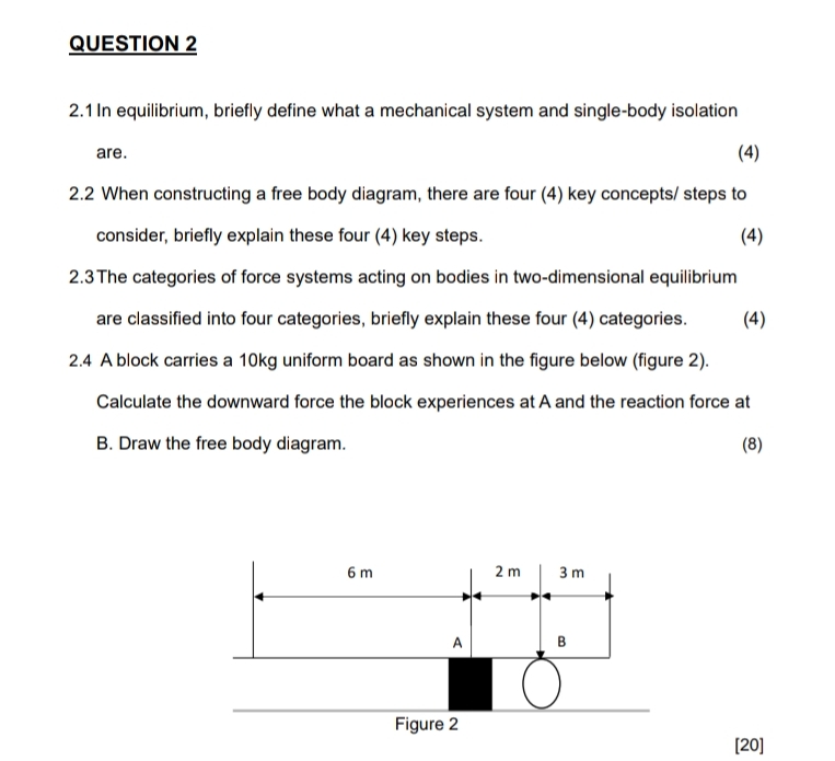 Solved QUESTION 22.1 ﻿In equilibrium, briefly define what a | Chegg.com