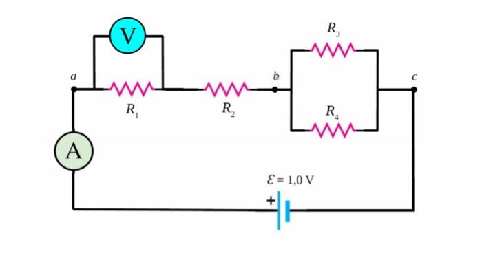Solved For the circuit shown both meters are idealized, the | Chegg.com
