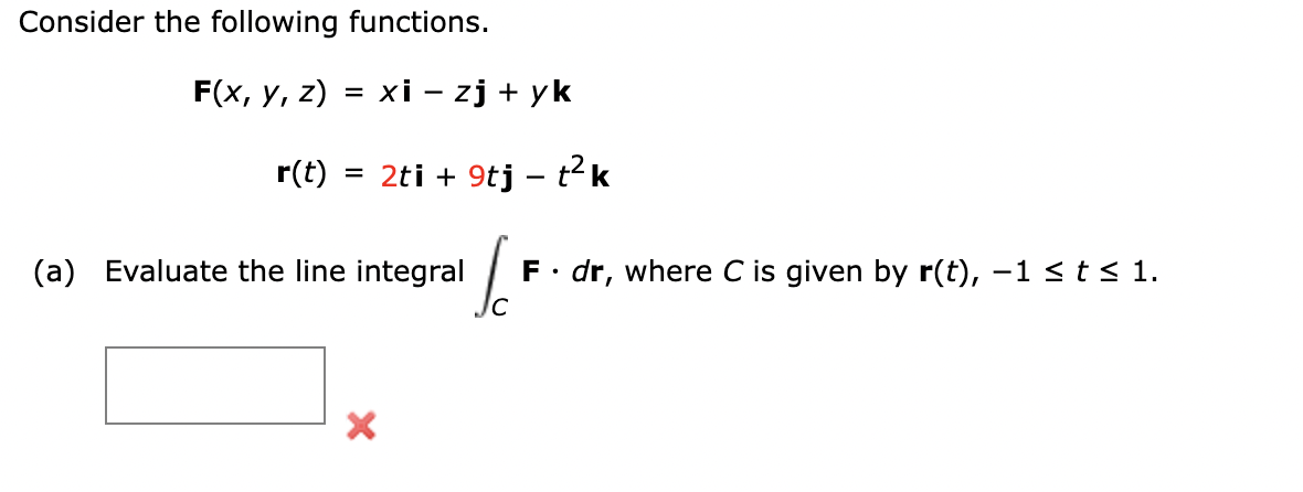 Solved Consider the following | Chegg.com