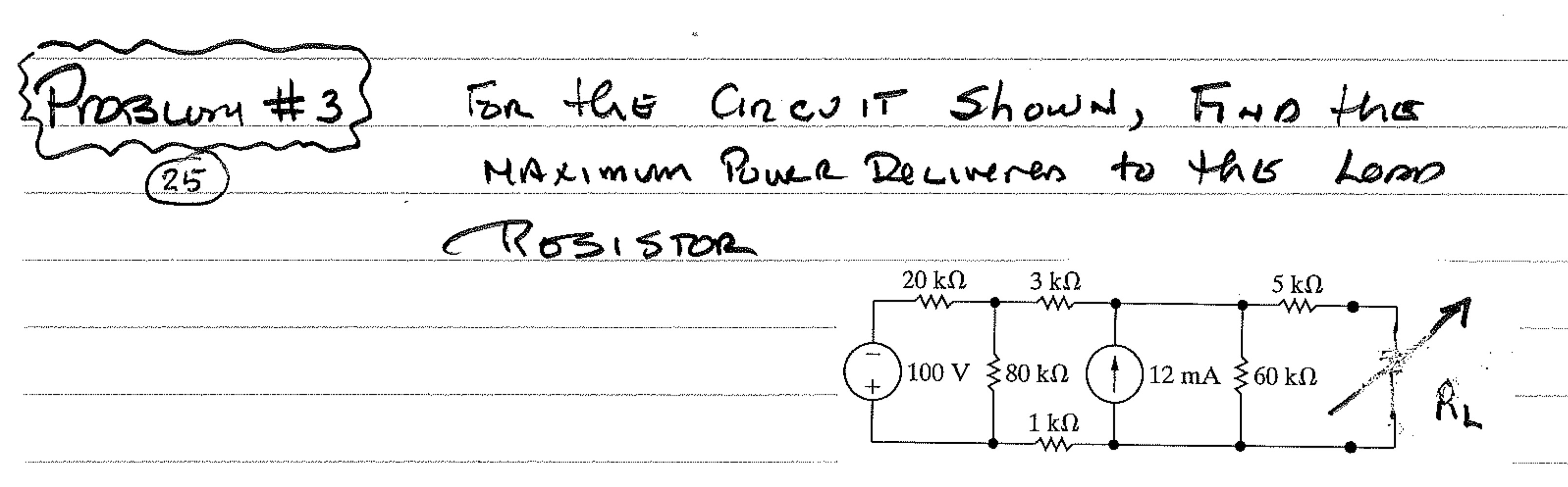 Solved Prosum #3 ﻿Tor the Gincuir shown, Find the(25) | Chegg.com