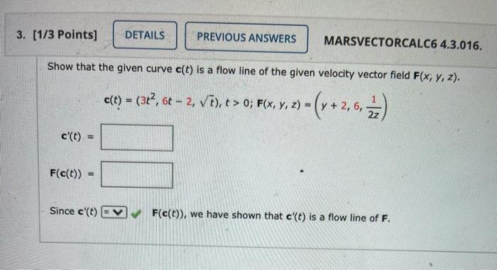 Solved 3. [1/3 Points] DETAILS PREVIOUS ANSWERS | Chegg.com