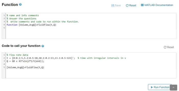 Solved Integrating fluid volume from flow rate data The | Chegg.com