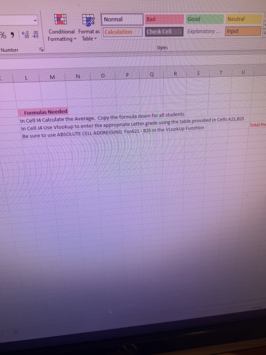 Solved S Format Paifiler Alignment Font Clipboard H. Grade | Chegg.com