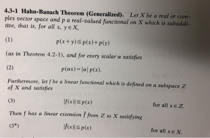 Solved 4. Let p be defined on a vector space X and satisfy | Chegg.com