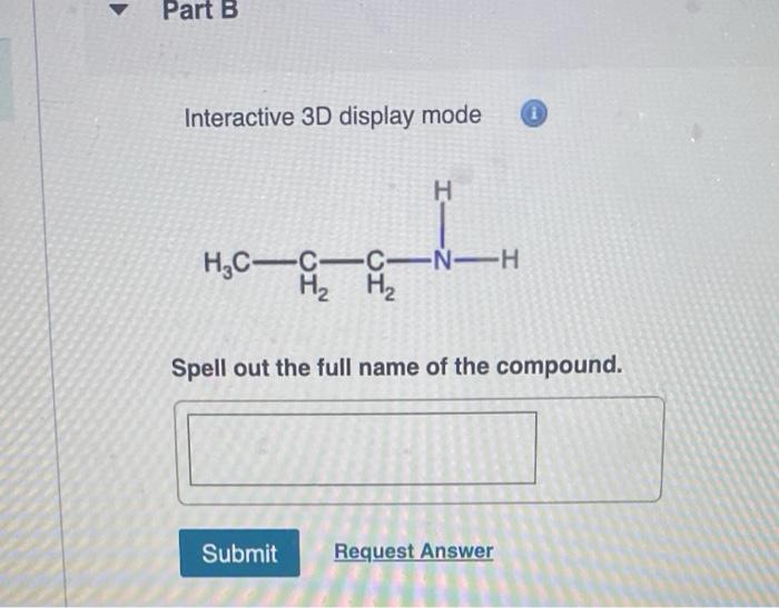 Solved Interactive 3D display mode Spell out the full name | Chegg.com