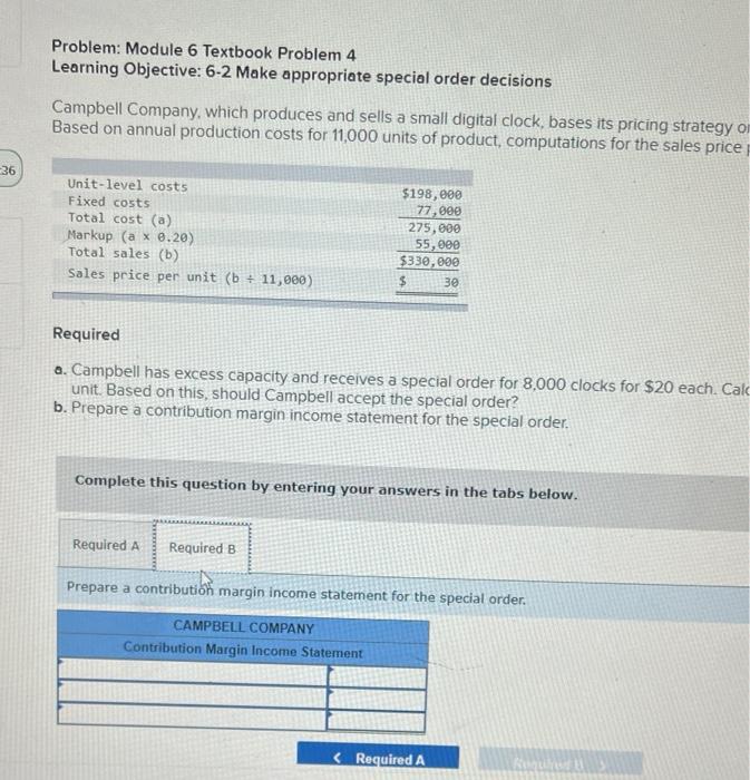 Solved Problem: Module 6 Textbook Problem 4 Learning | Chegg.com