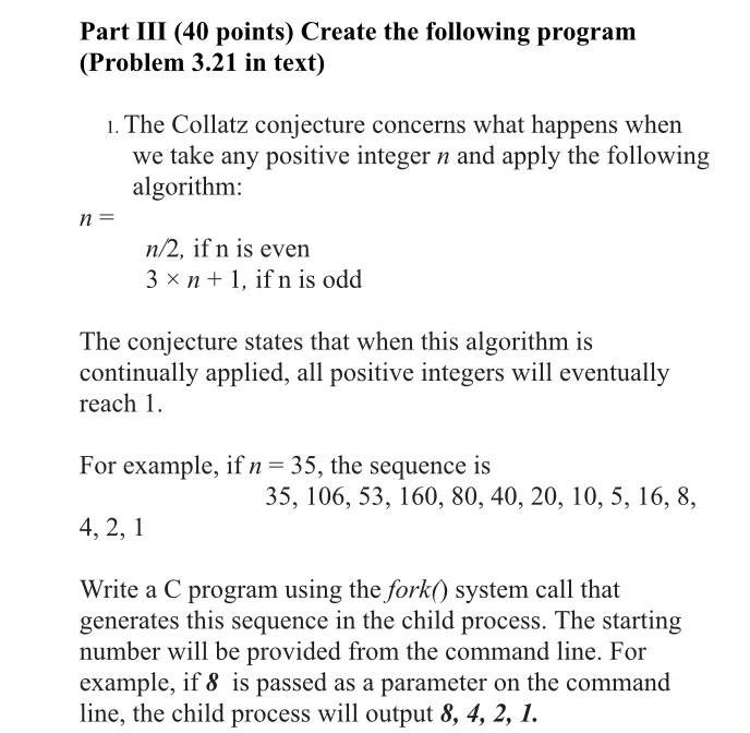 Solved Part III (40 points) Create the following program | Chegg.com