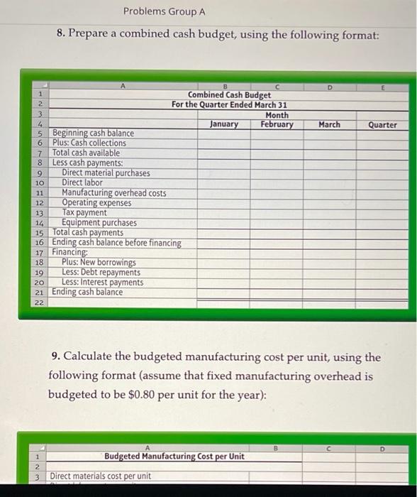 Solved Please help for question P9-63A Comprehensive | Chegg.com