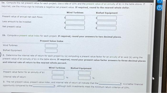 Solved Net Present Value Method, Internal Rate of Return | Chegg.com