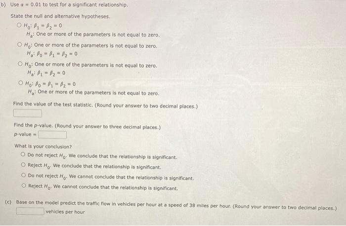 Solved A statistical program is recommended A highway | Chegg.com