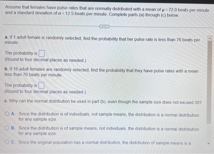 Solved If np≥5 and nq≥5, estimate P (more than 4 ) with n=12 | Chegg.com